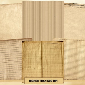 Printable Plain Digital Paper, Blank Pages, Lined Background, Neutral ...