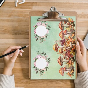 Printable Watercolor Floral Fall Digital Papers, Flowers Ephemera ...