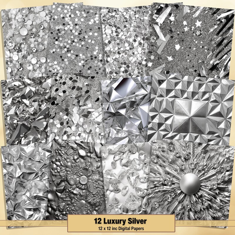 Foil Scrapbook Paper - Etsy