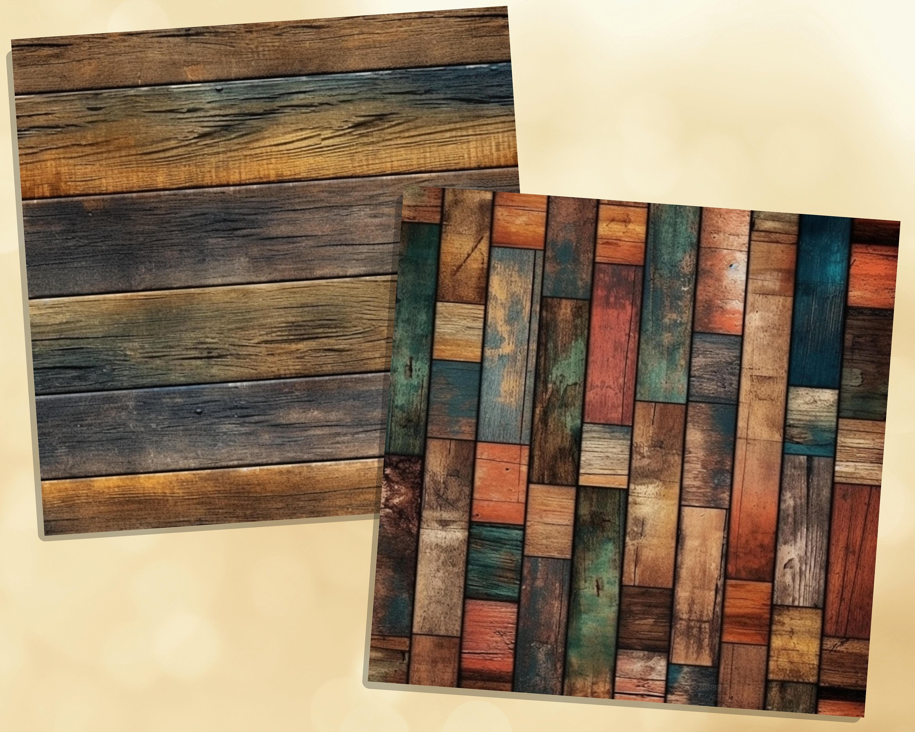 Printable Wood Textures Digital Papers Rustic Wood Pages - Etsy