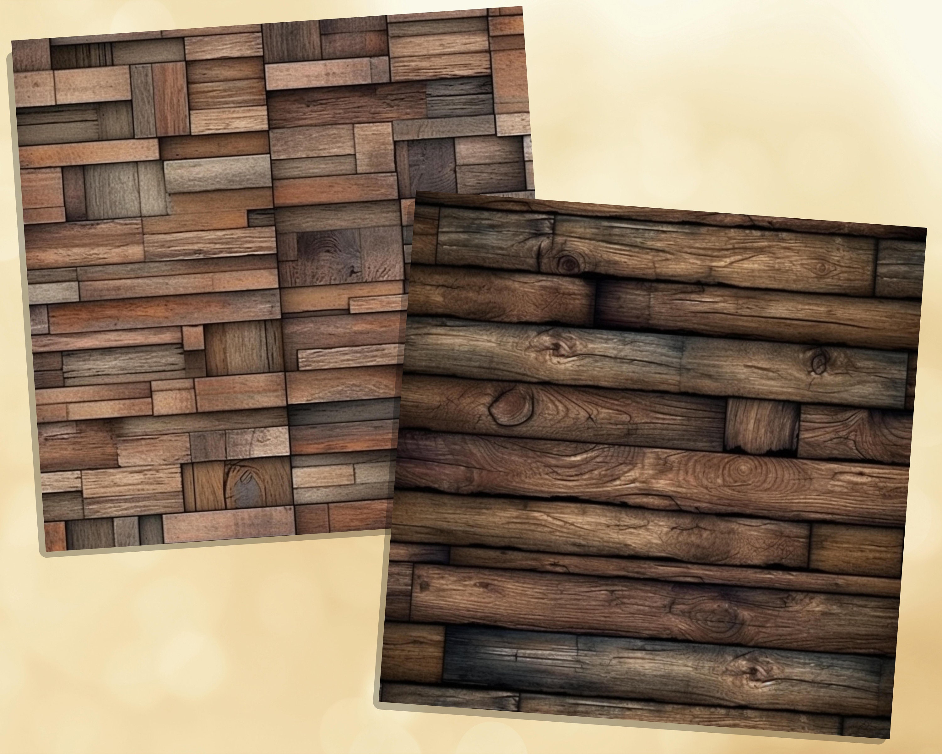 Printable Wood Textures Digital Papers Rustic Wood Pages - Etsy