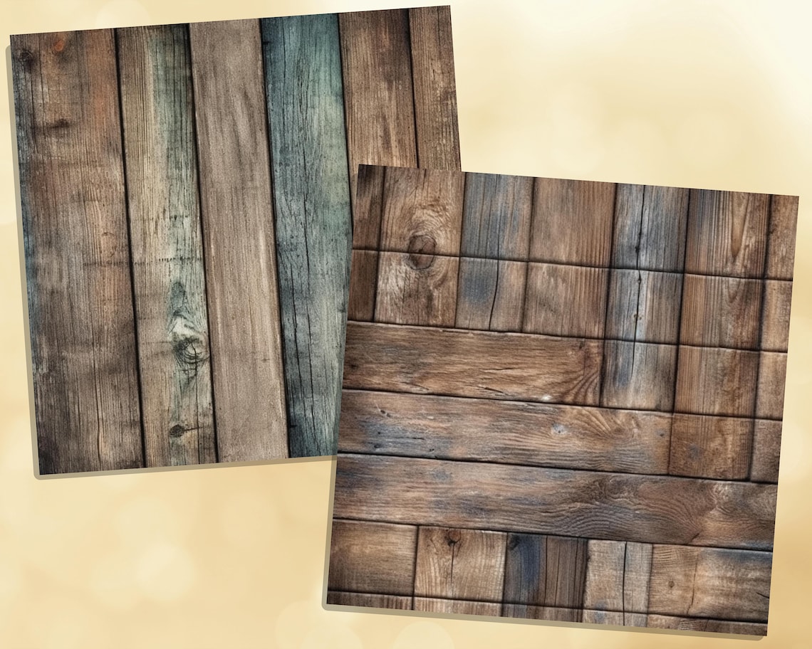 Printable Wood Textures Digital Papers Rustic Wood Pages - Etsy