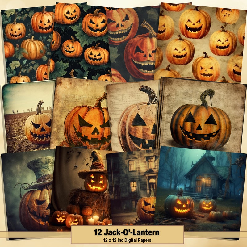 Vintage Jack O Lanterns - Etsy