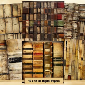 Printable Old Ledgers Digital Papers, Neutral Pages, Ledger Background ...