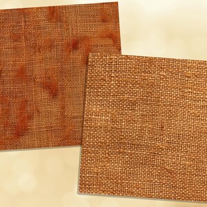 Printable Autumn Burlap Textures Digital Papers, Canvas Linen Pages ...