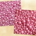 Printable Pink Pearl Digital Paper, Pearl Patterns Page, Silk & Pearl ...
