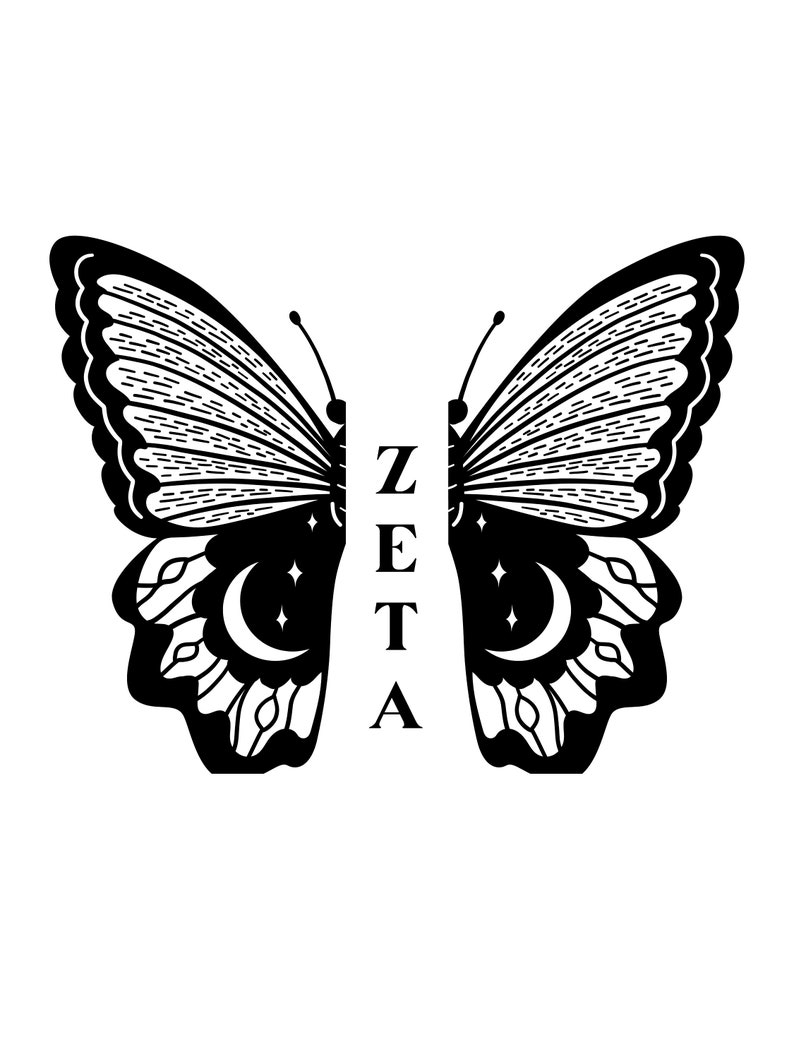 Zeta Sorority Poster - Etsy