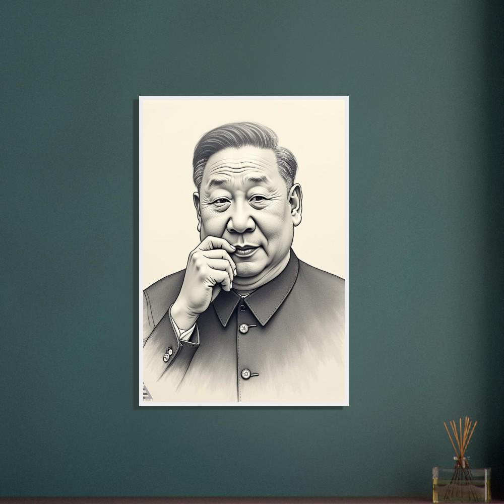 Xi Jinping Poster, Xi Jinping Illustration, Xi Jinping Political Poster ...