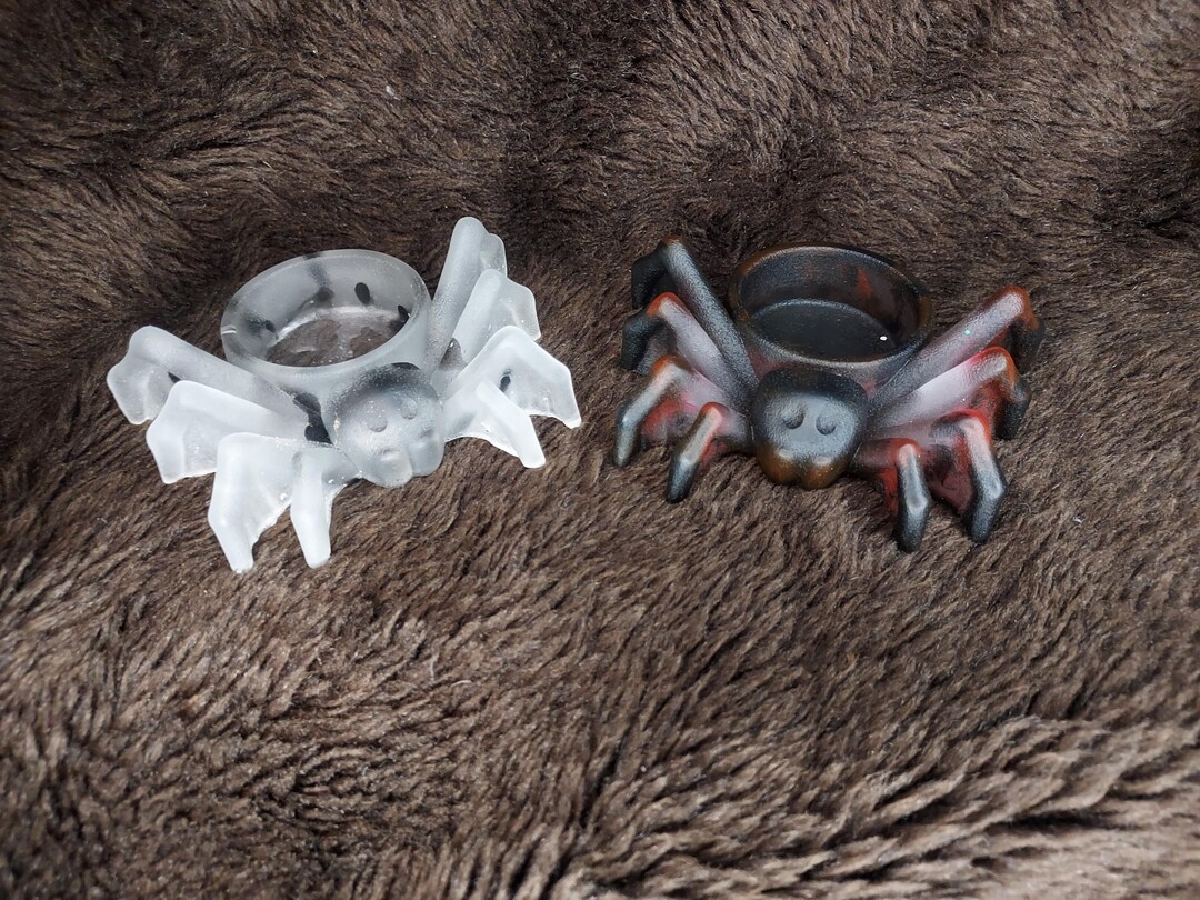 Resin Spider Tealight Holder - Etsy