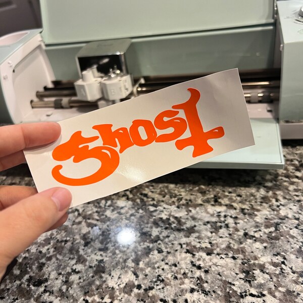 Ghost Band Car Decal - Etsy