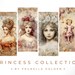 Vintage Princess Digital Paper Kit for Junk Journal | ATC Cards ...