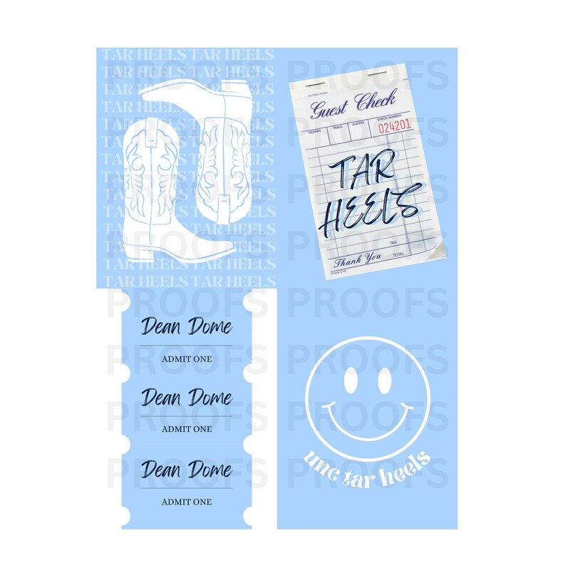 Unc Poster - Etsy