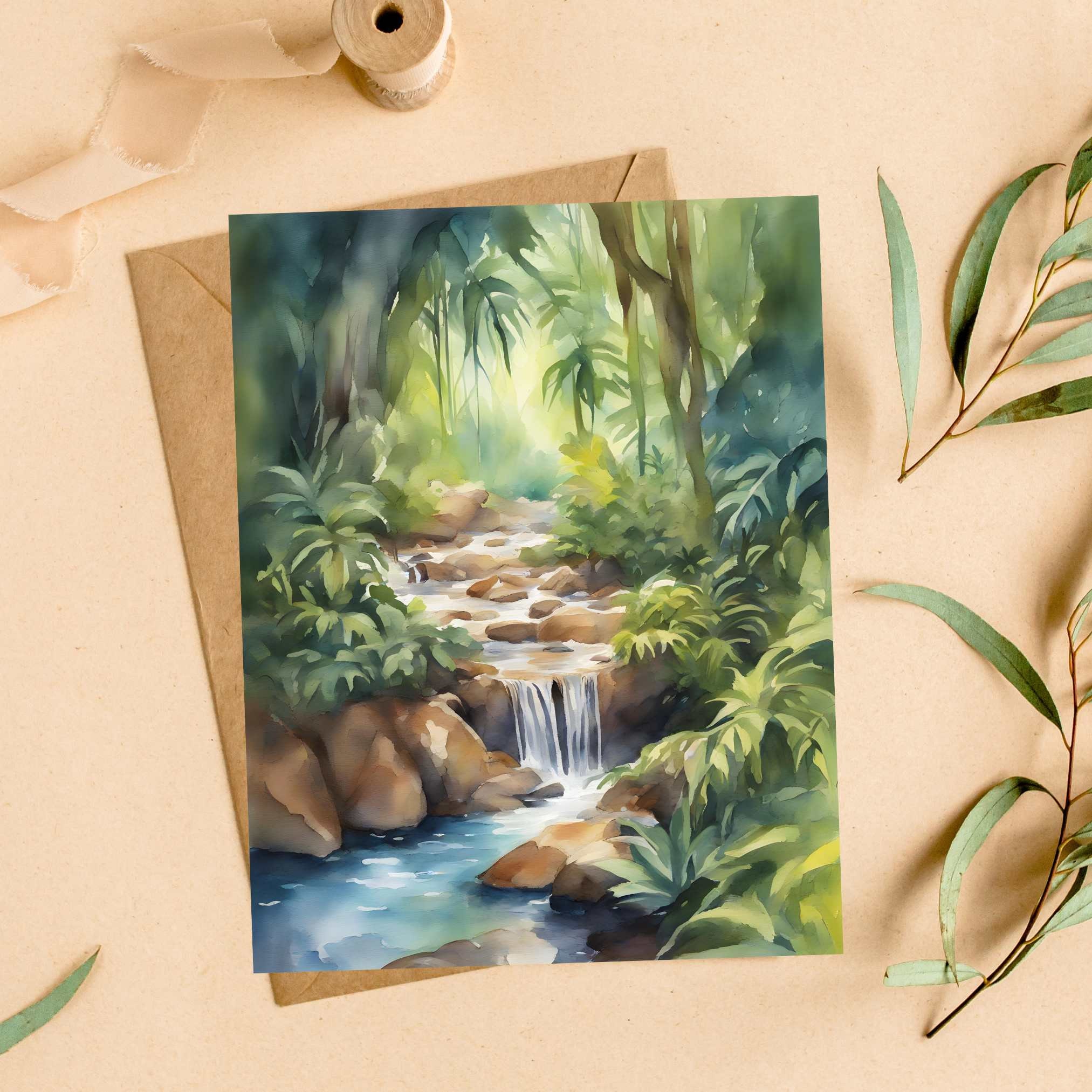 Printable Jungle Background Bundle, 4 JPG Files 1 Bonus, Unlimited ...