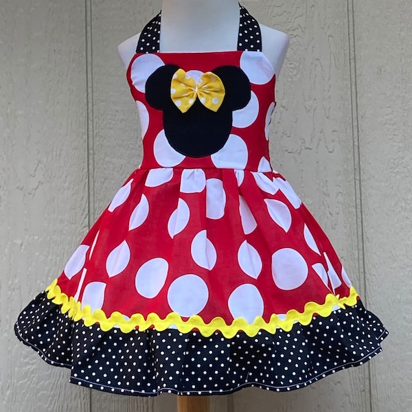 Minnie Mouse Dress - Etsy
