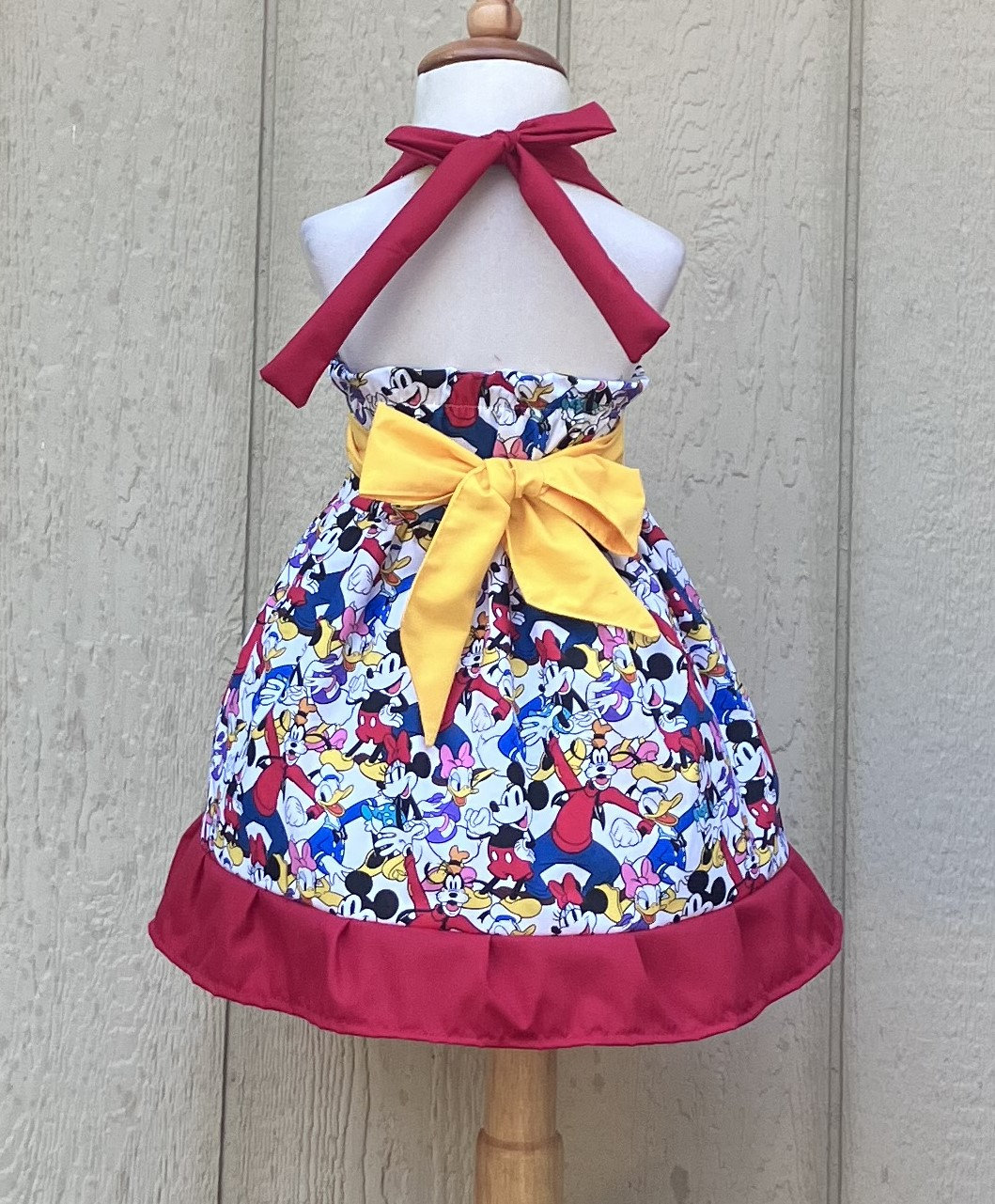 Disney Character Dress Minnie Mouse Dress - Etsy