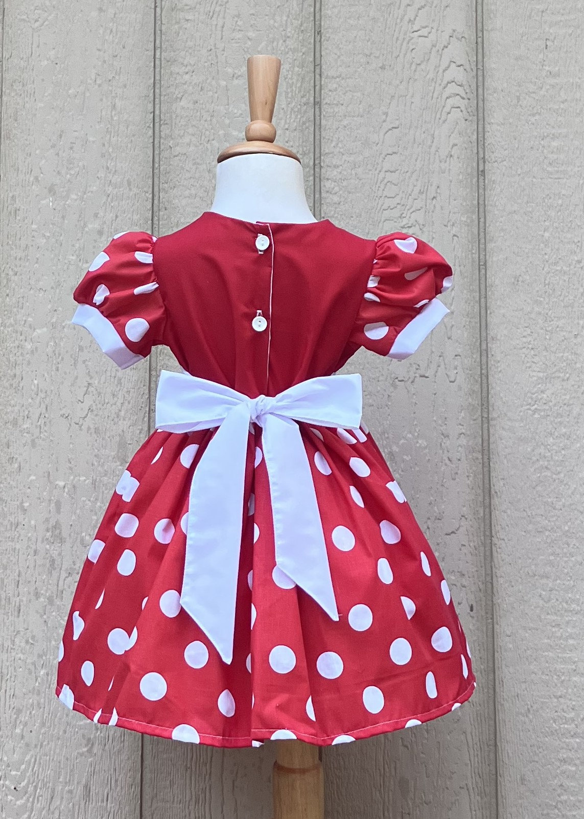 Minnie Mouse Pink Polka Dot Girls Dress Toddler Minnie Mouse - Etsy