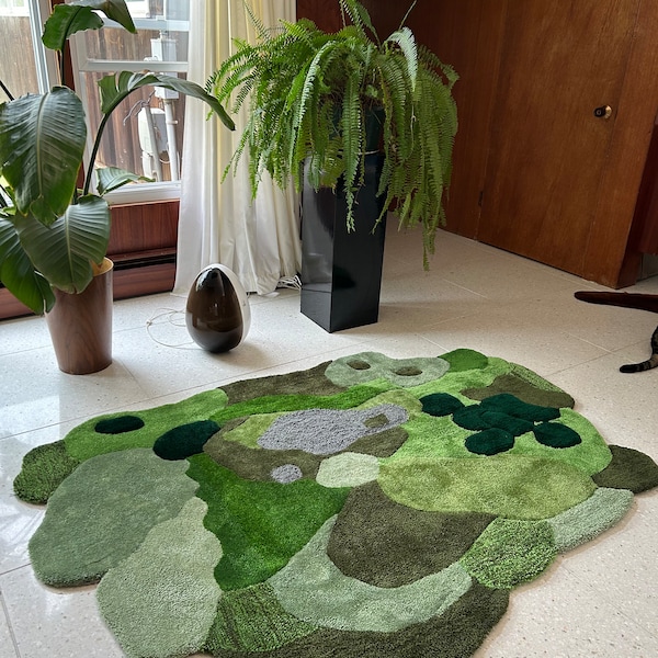 Moss Rug - Etsy