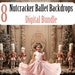 8 Dreamlike Nutcracker Ballet Magical Backdrops - Enchanting Collection ...