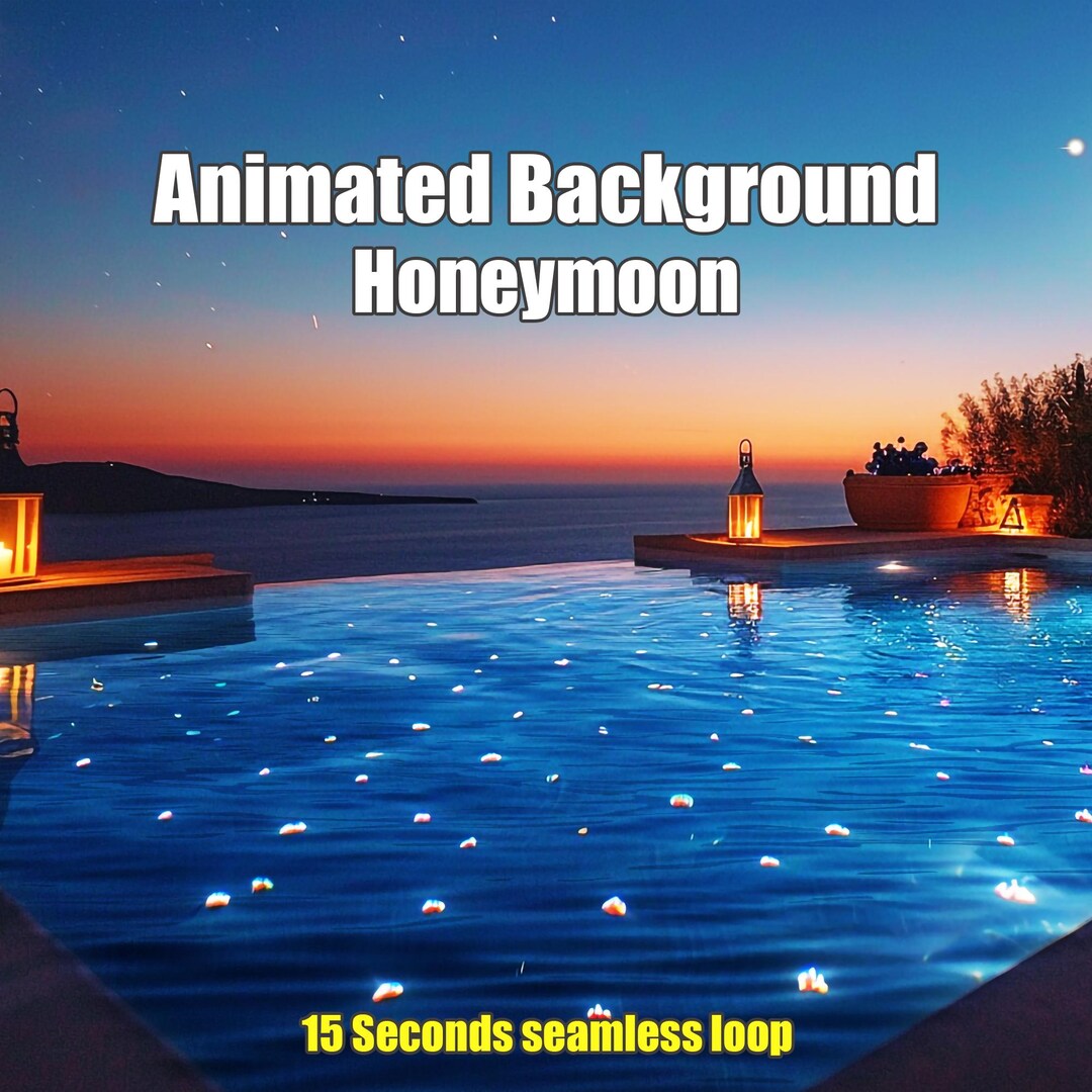 Animated Background - Honeymoon Bliss - Romantic Getaway Vibes ...
