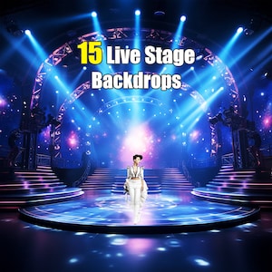 15 Live Show Stage Backdrops - Performer's Backdrops: Spotlight ...