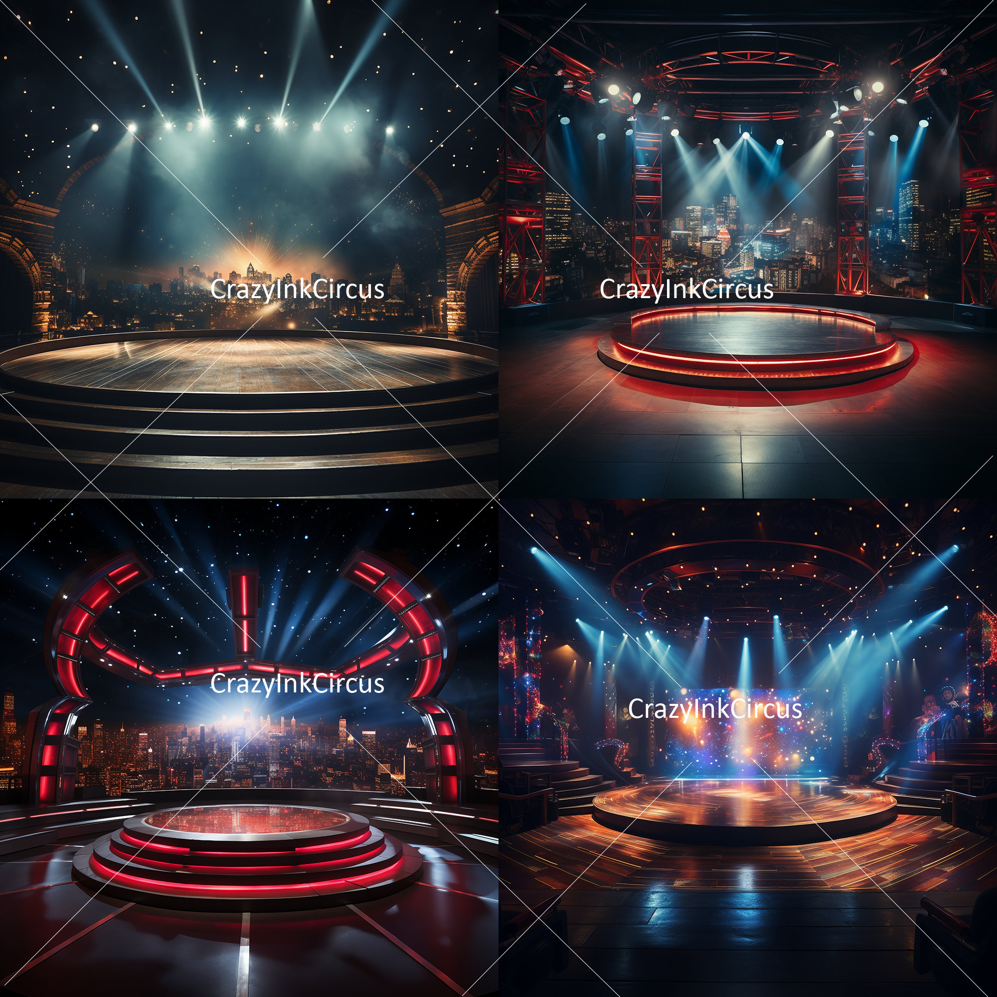 15 Live Show Stage Backdrops - Performer's Backdrops: Spotlight ...