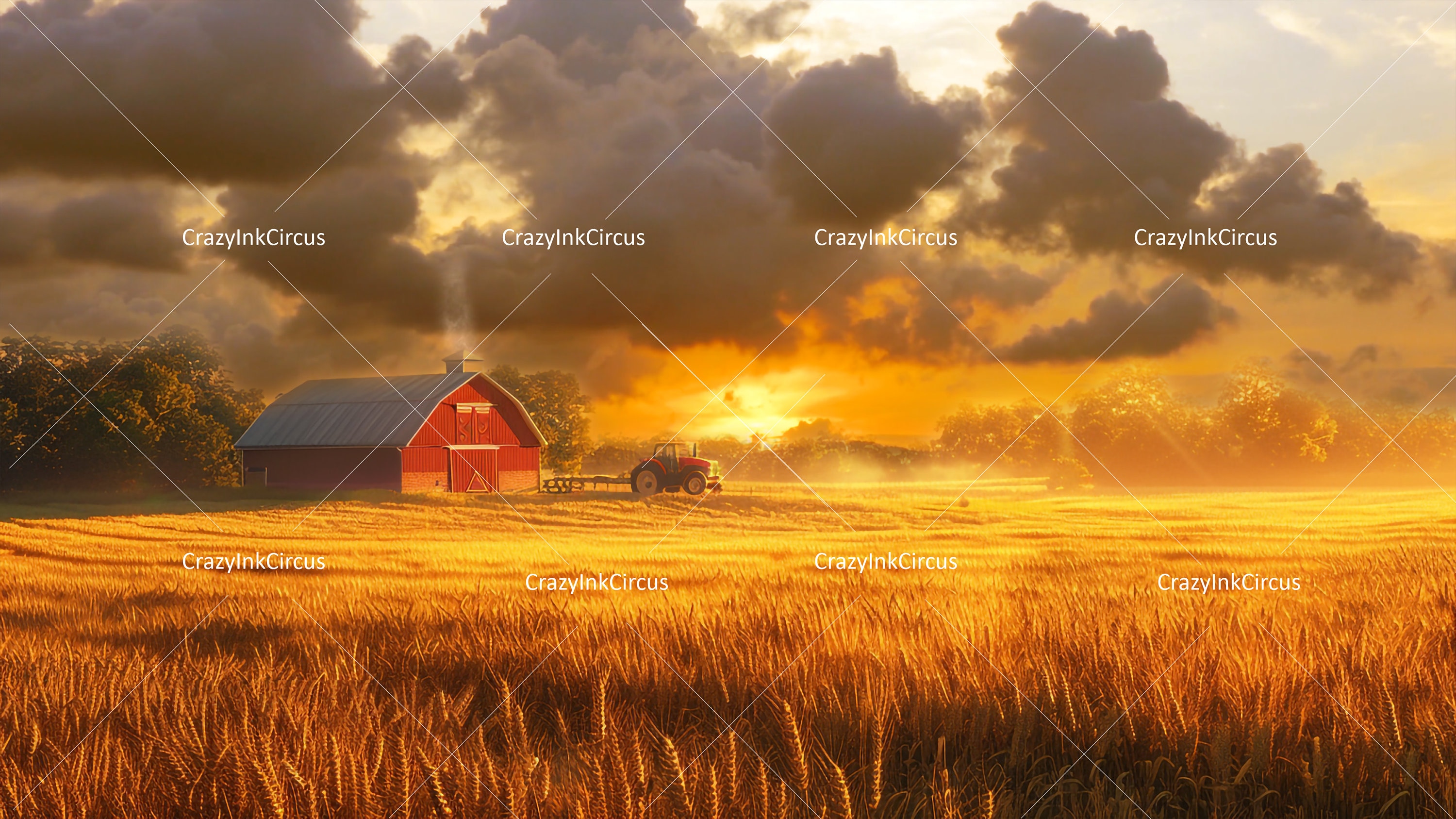 Animated Background - Farm - Serene Countryside for Vtuber Streams and ...