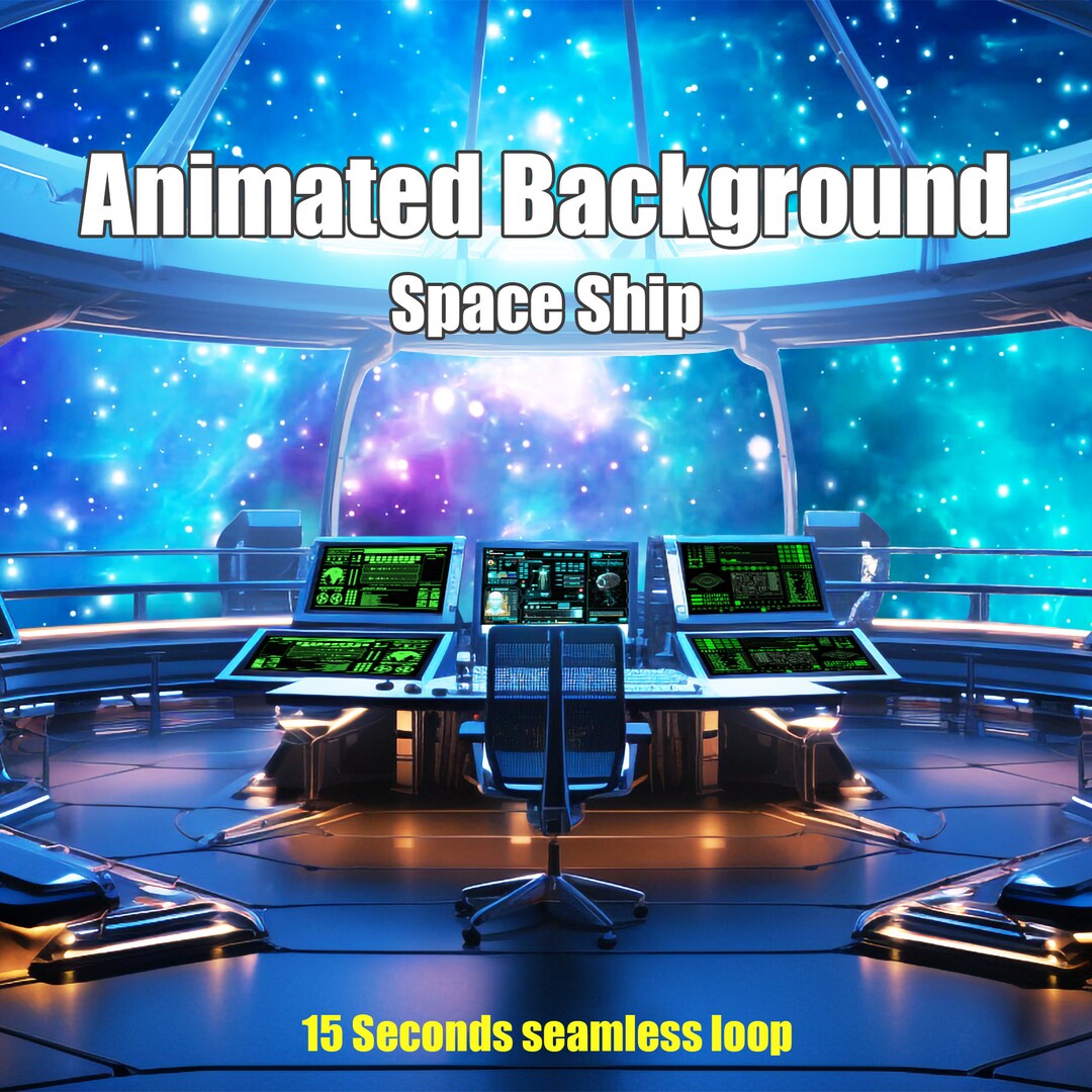 Animated Background - Space Ship Travel - Embark on an Epic Voyage ...