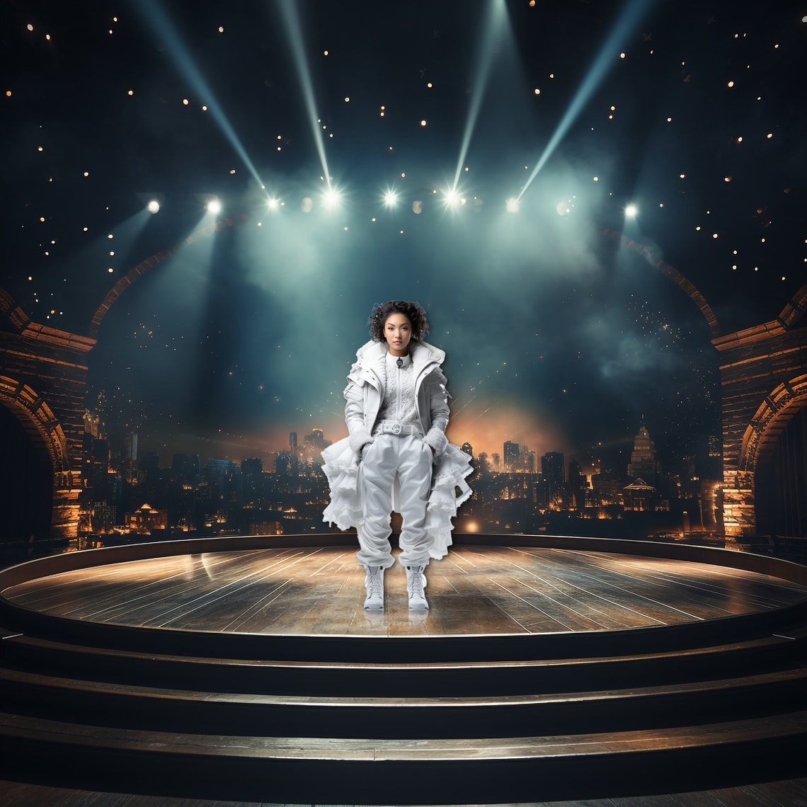 15 Live Show Stage Backdrops - Performer's Backdrops: Spotlight ...