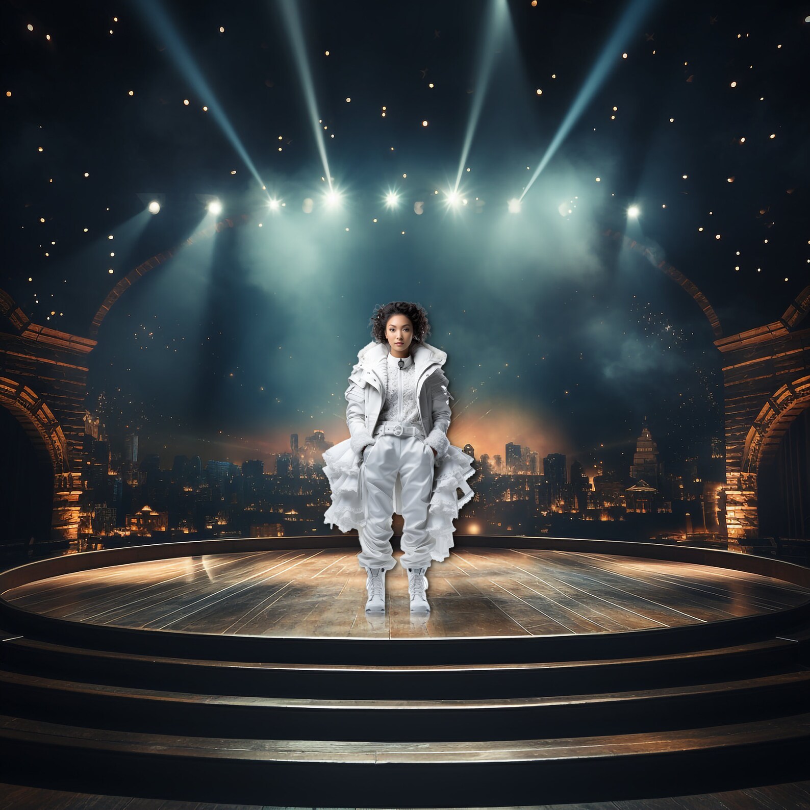 15 Live Show Stage Backdrops - Performer's Backdrops: Spotlight ...