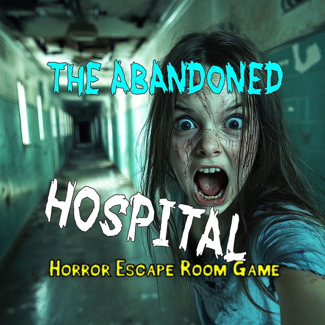The Abandoned Hospital - Escape Room Game – Printable Horror Adventure ...