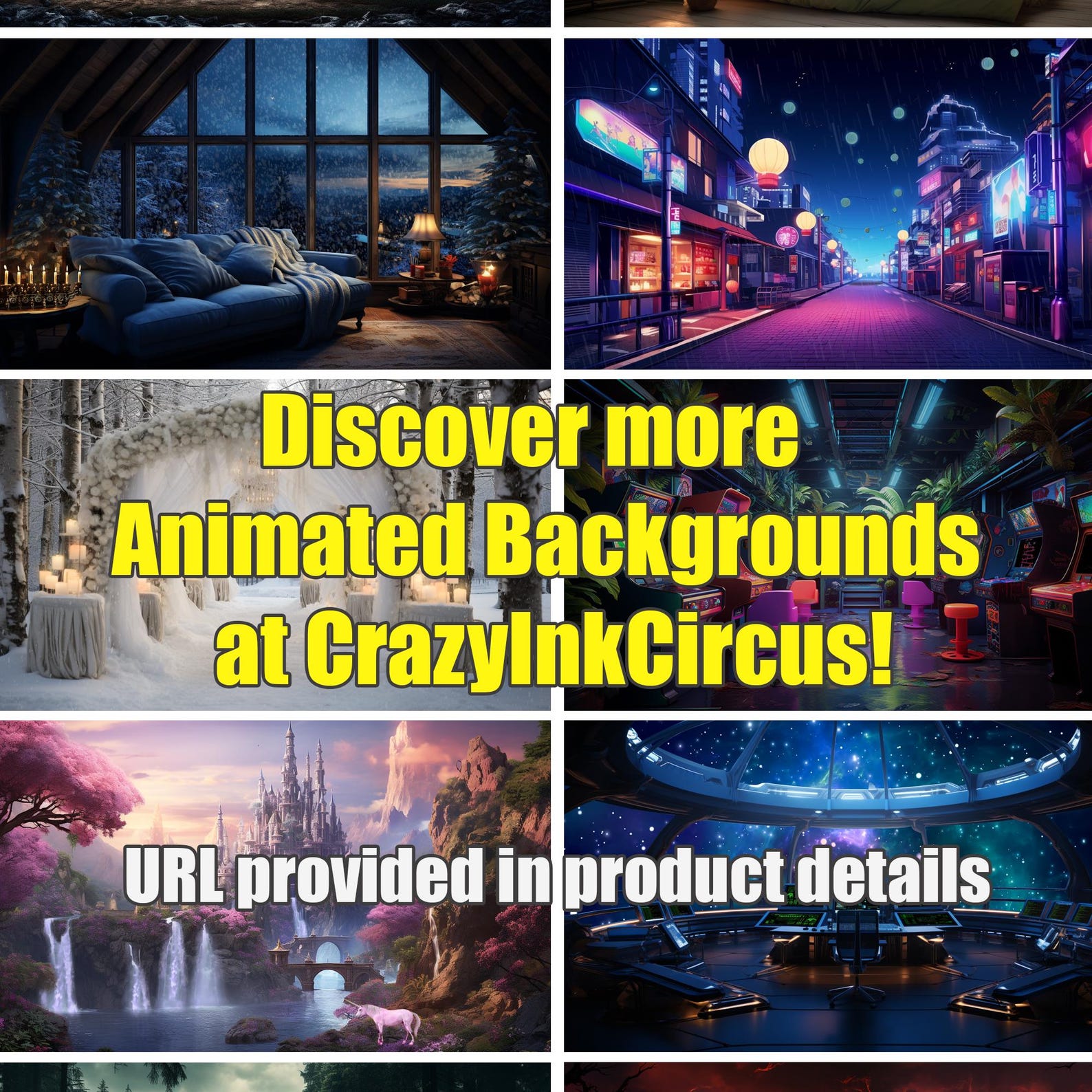 Animated Background - Ski Resort Restaurant - Alpine Dining Ambiance ...