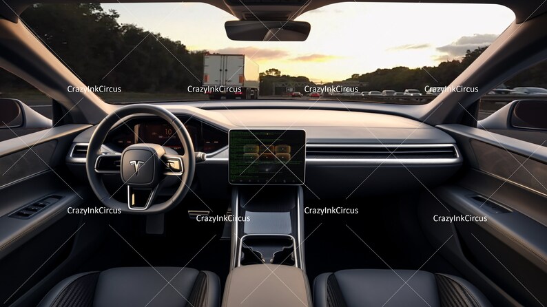 Animated Background - Tesla Ride Test Experience - Dynamic Electric Car ...