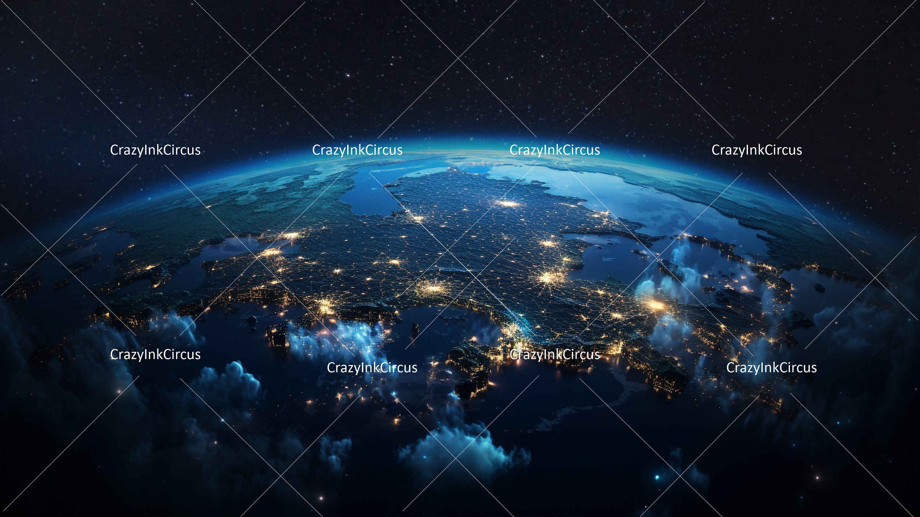 Animated Background - Earth View - Mesmerizing Virtual Backdrop for ...