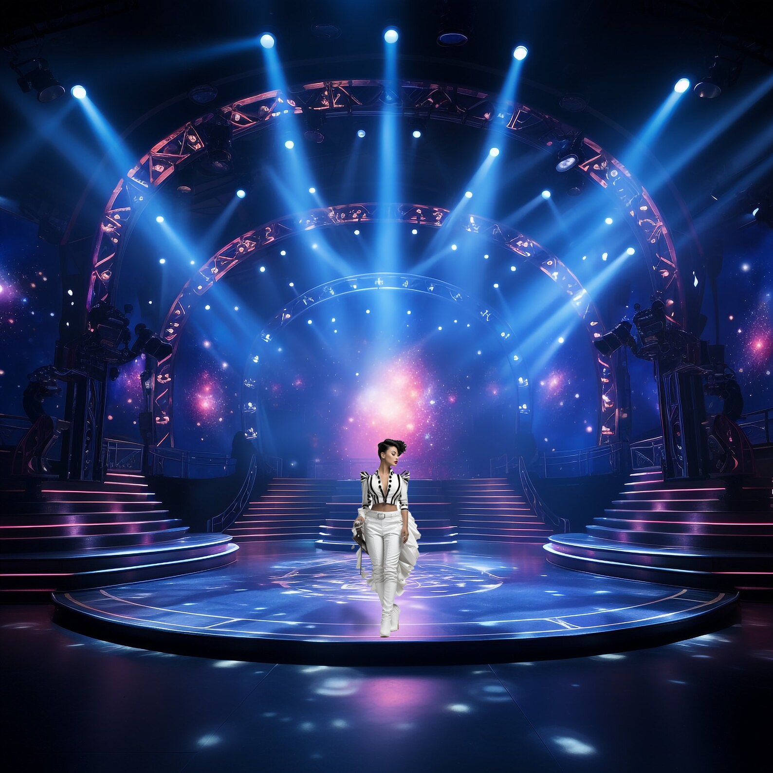 15 Live Show Stage Backdrops - Performer's Backdrops: Spotlight ...