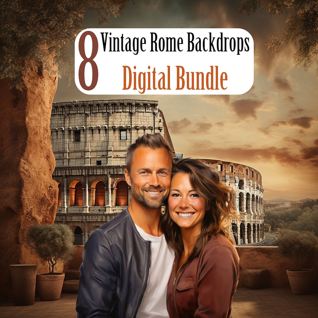 8 Visit Rome Backdrops Ancient Rome, Vintage Backdrops Relive the City ...