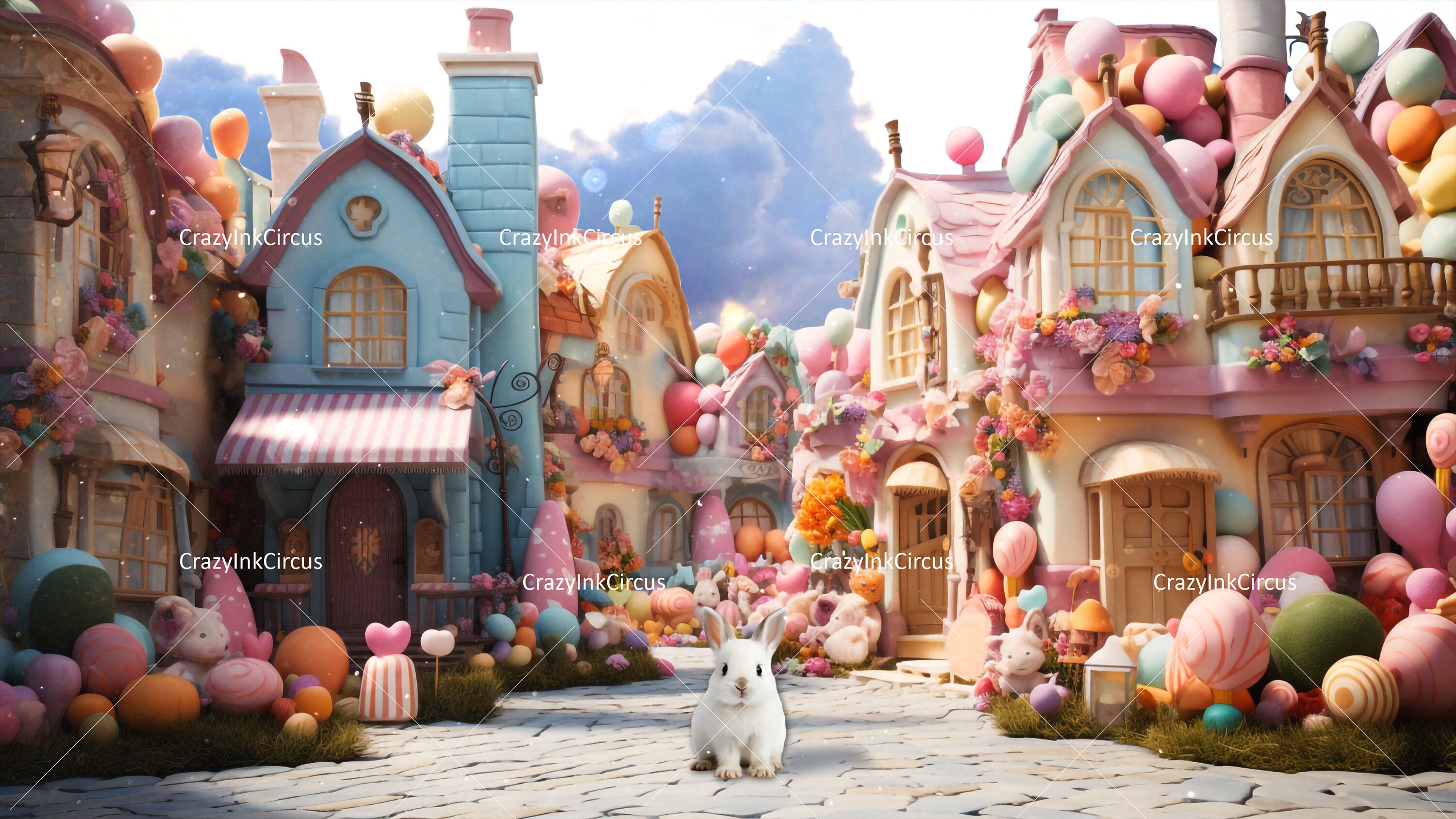Animated Background - Easter Egg Hunt - Whimsical Delight for Virtual ...