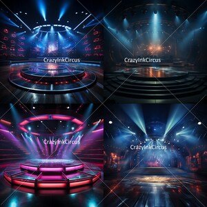 15 Live Show Stage Backdrops - Performer's Backdrops: Spotlight ...