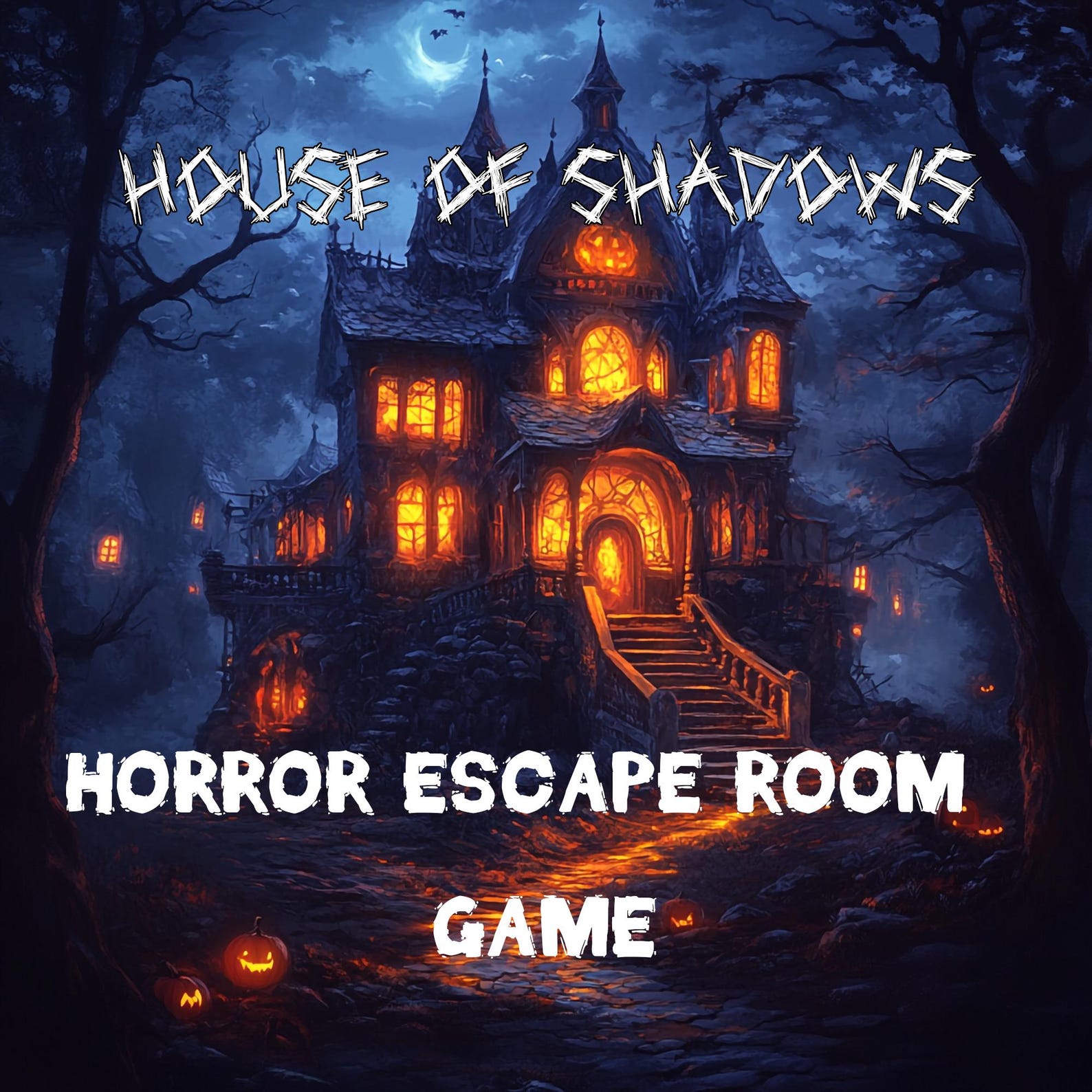 Horror Escape Room - House of Shadows - Printable Horror Game for ...