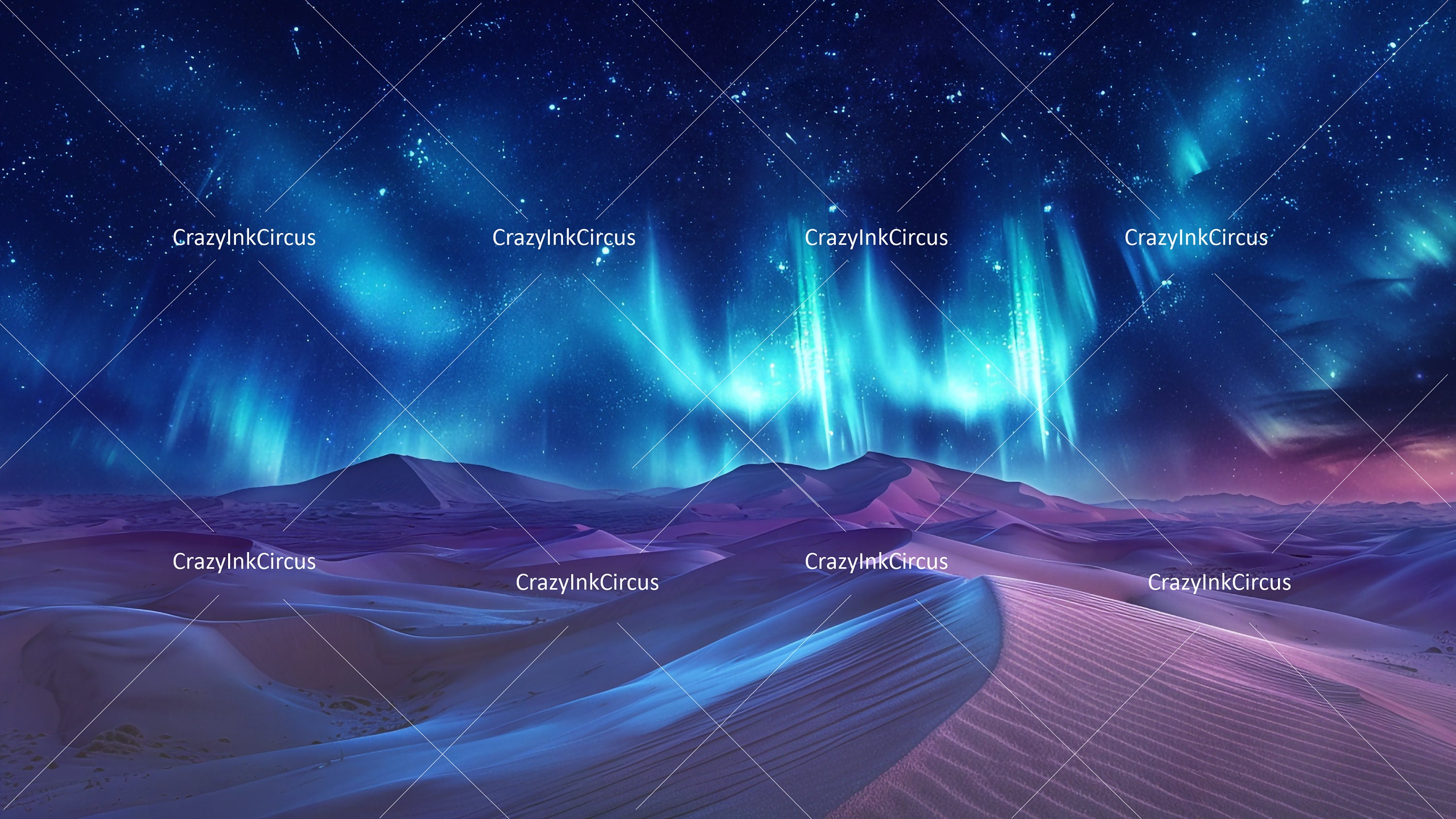 Animated Background - Night Desert - Midnight Mirage Adventures ...