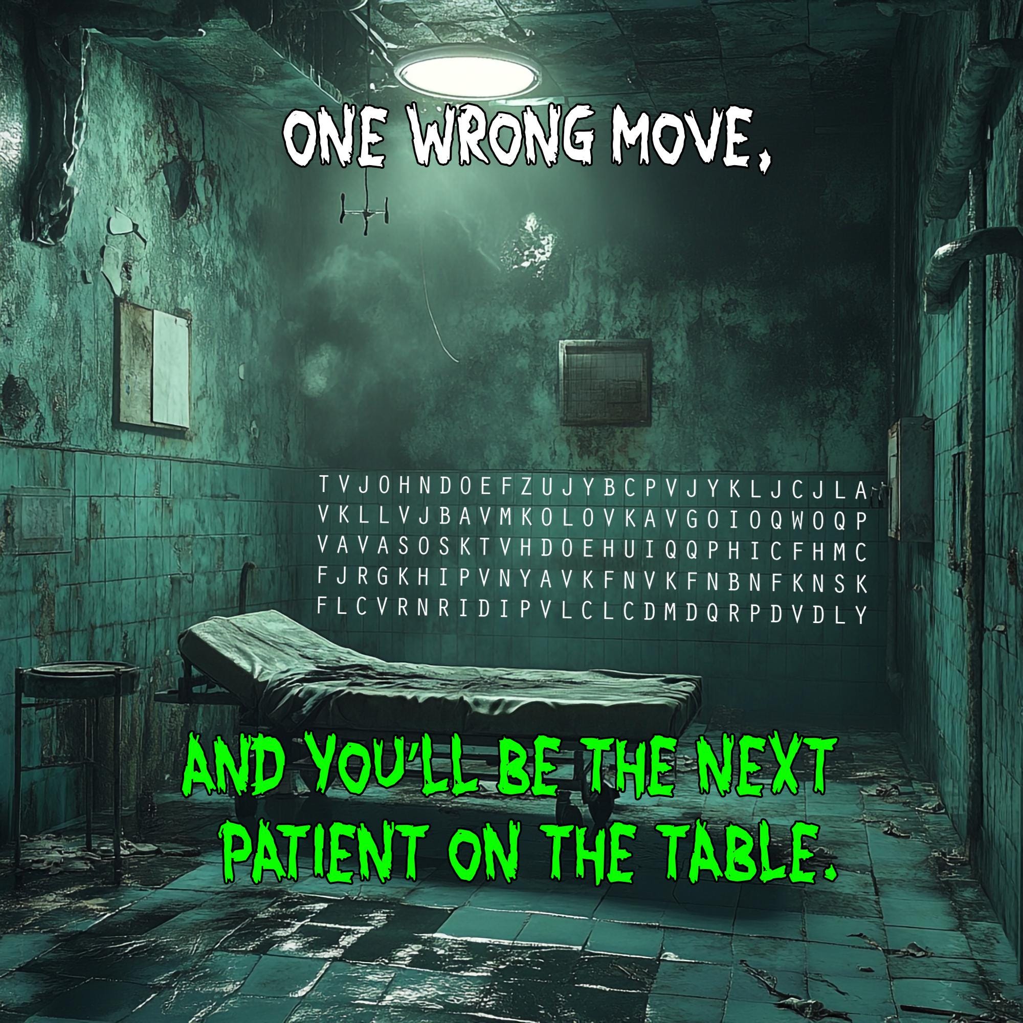The Abandoned Hospital - Escape Room Game – Printable Horror Adventure ...