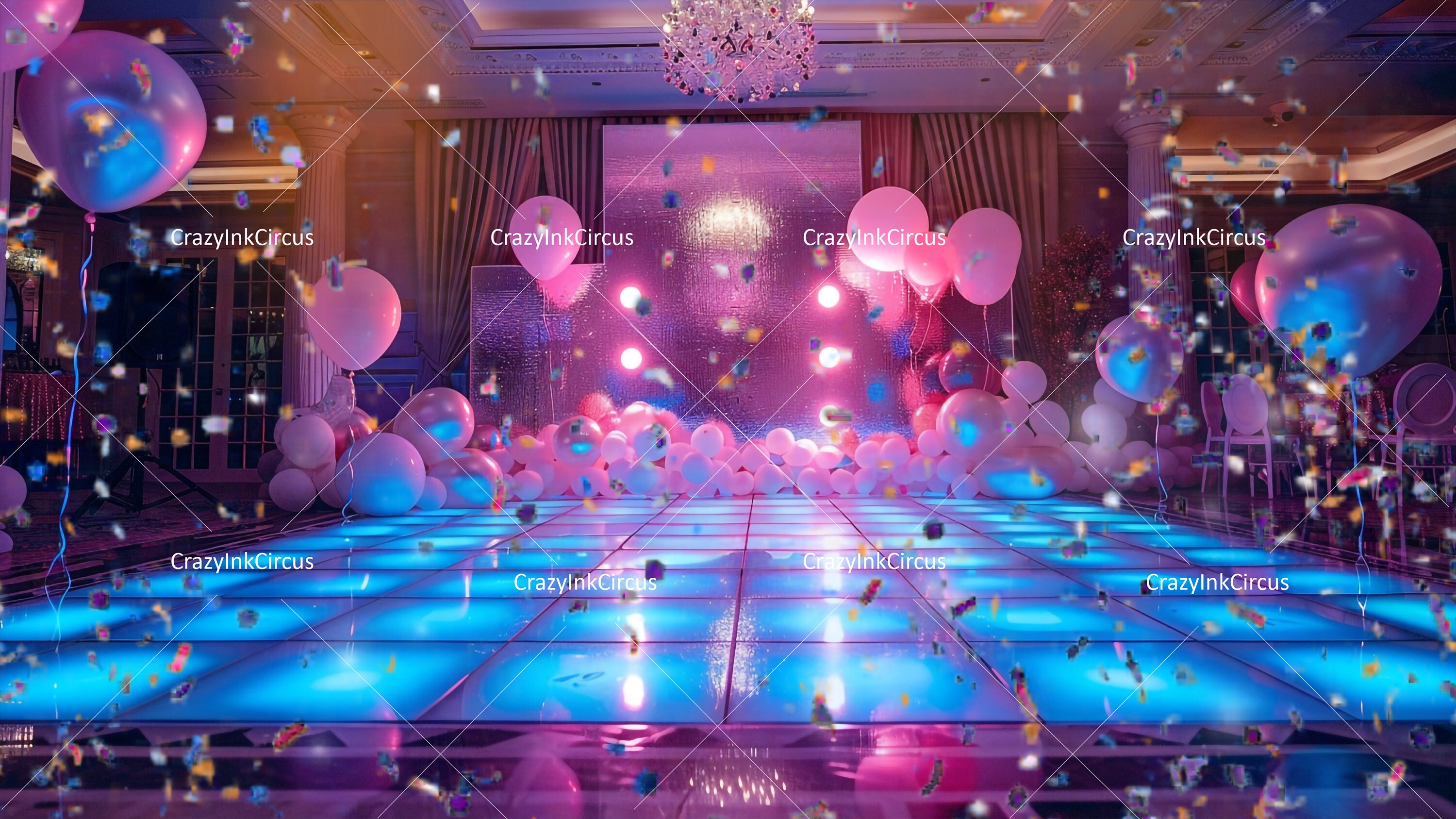 Animated Background - Birthday Party - Ideal for Zoom Celebrations ...