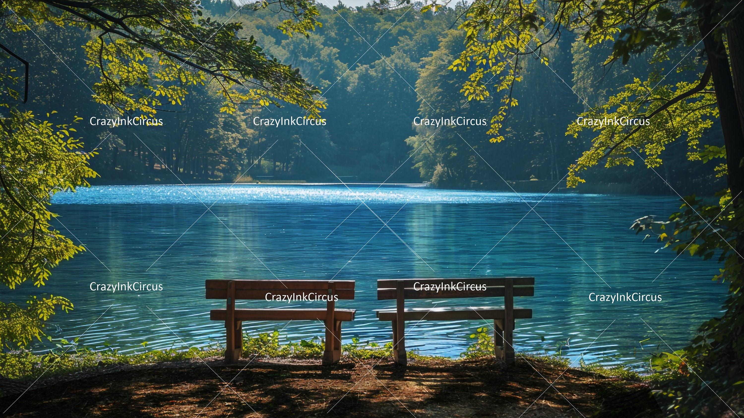 Animated Background - Relaxing Lake - Tranquil Waters Retreat - Perfect ...
