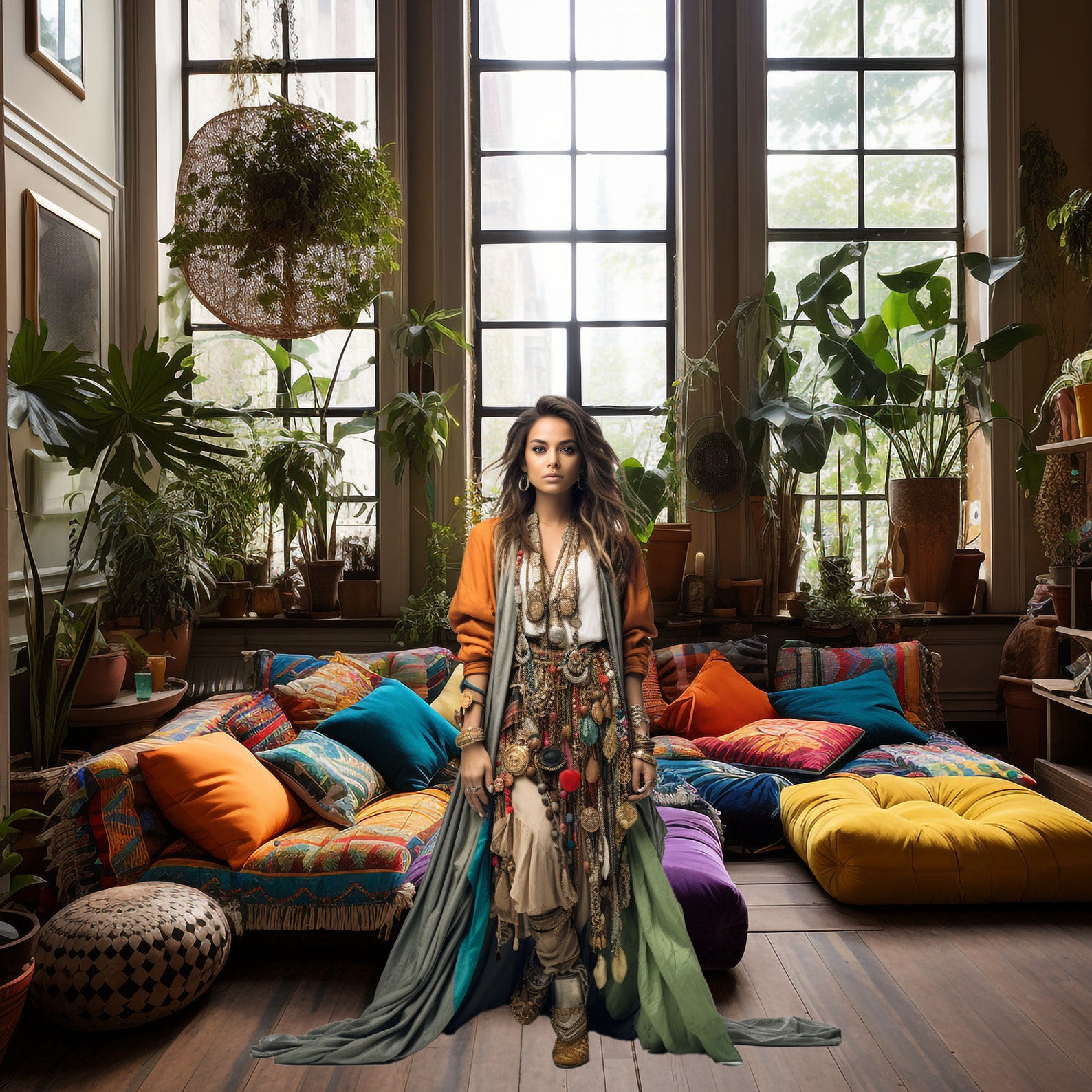 8 Digital Backdrops: Bohemian Dream Room Collection – Ideal for ...