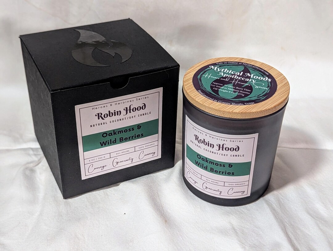 Robin Hood 8oz. Candle - Etsy