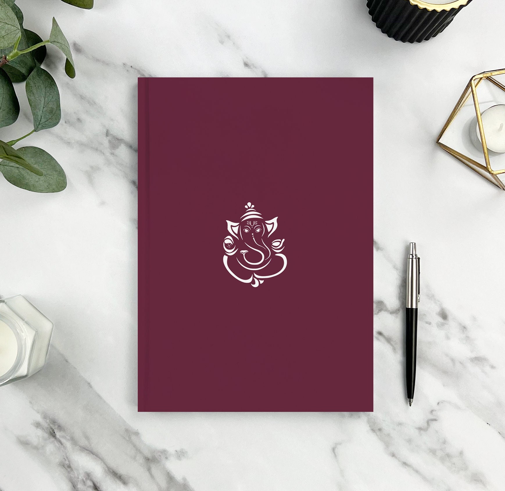 Personalised Ganesh Notebook Custom Indian Notebook Hindu - Etsy