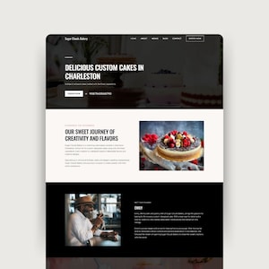 Cake Bakery Wordpress Website Template 100% Done for You Cake Bakery ...