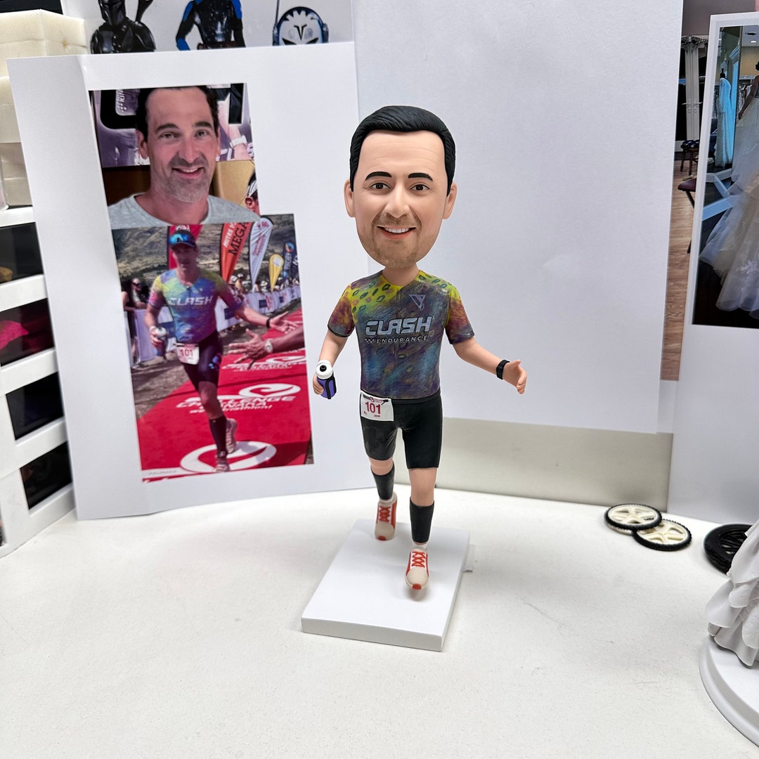Custom Racing Bobbleheads, Custom Marathon Bobblehead, Custom Sports ...