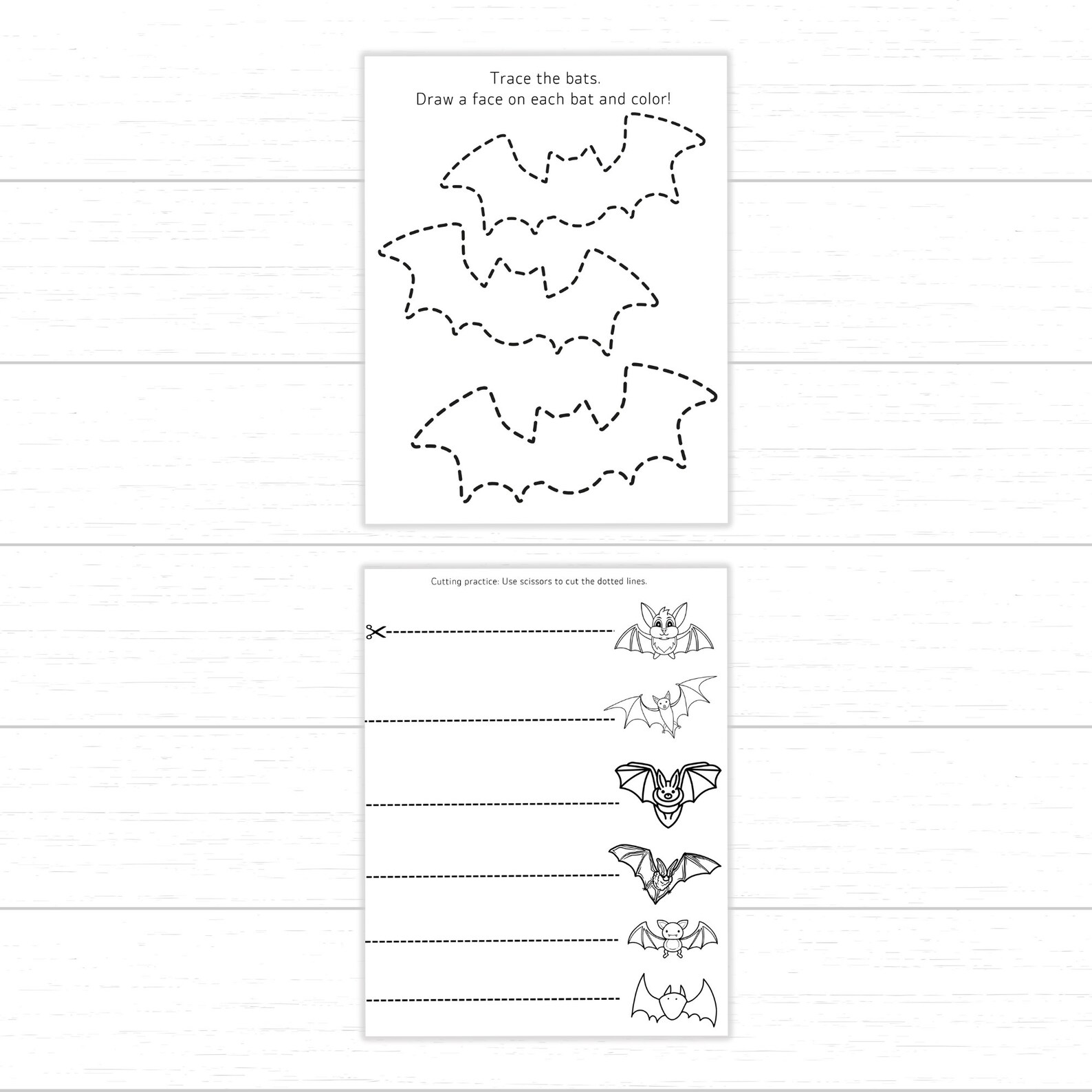 Bat Activity Pack Printable, Bat Worksheets, Bat Unit, Bat Learning Set ...