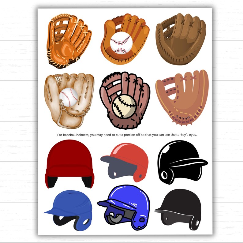 Disguise a Turkey Baseball Player, Baseball Player Turkey, Turkey in ...