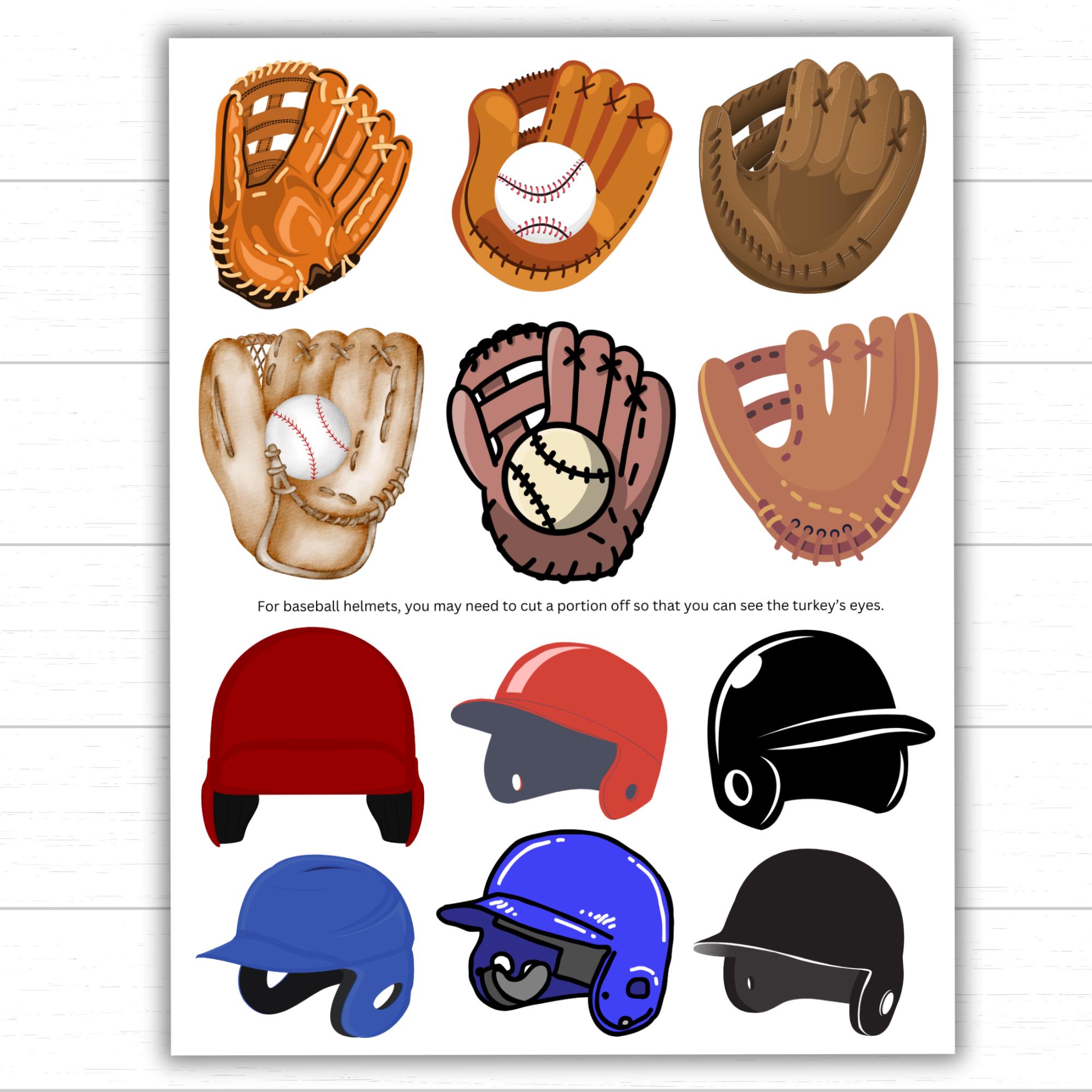 Disguise a Turkey Baseball Player, Baseball Player Turkey, Turkey in ...